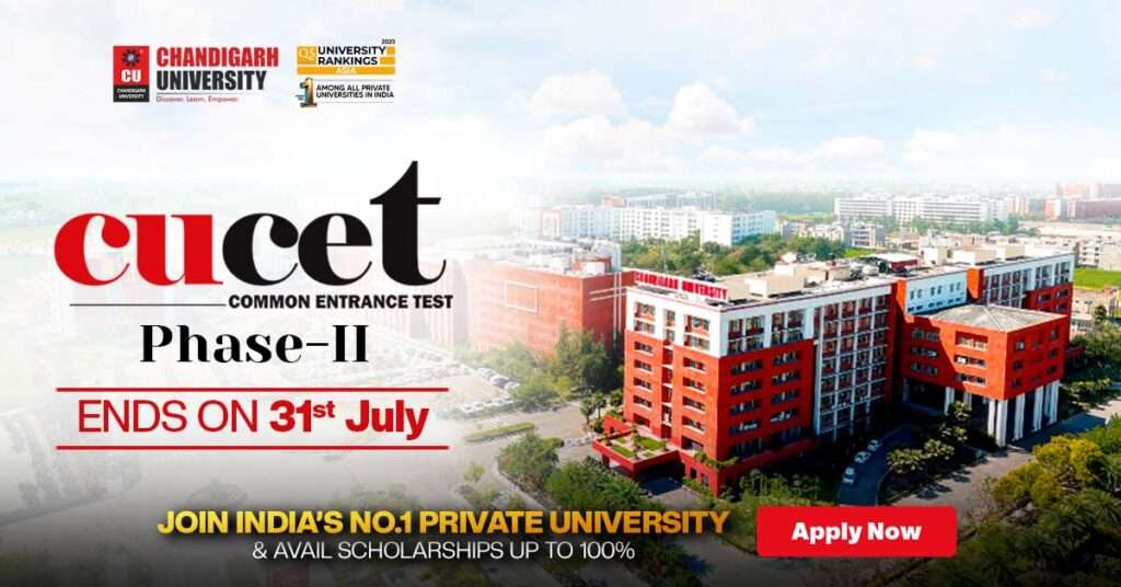 Chandigarh University Mohali Admissions 2025 | Enrol Now