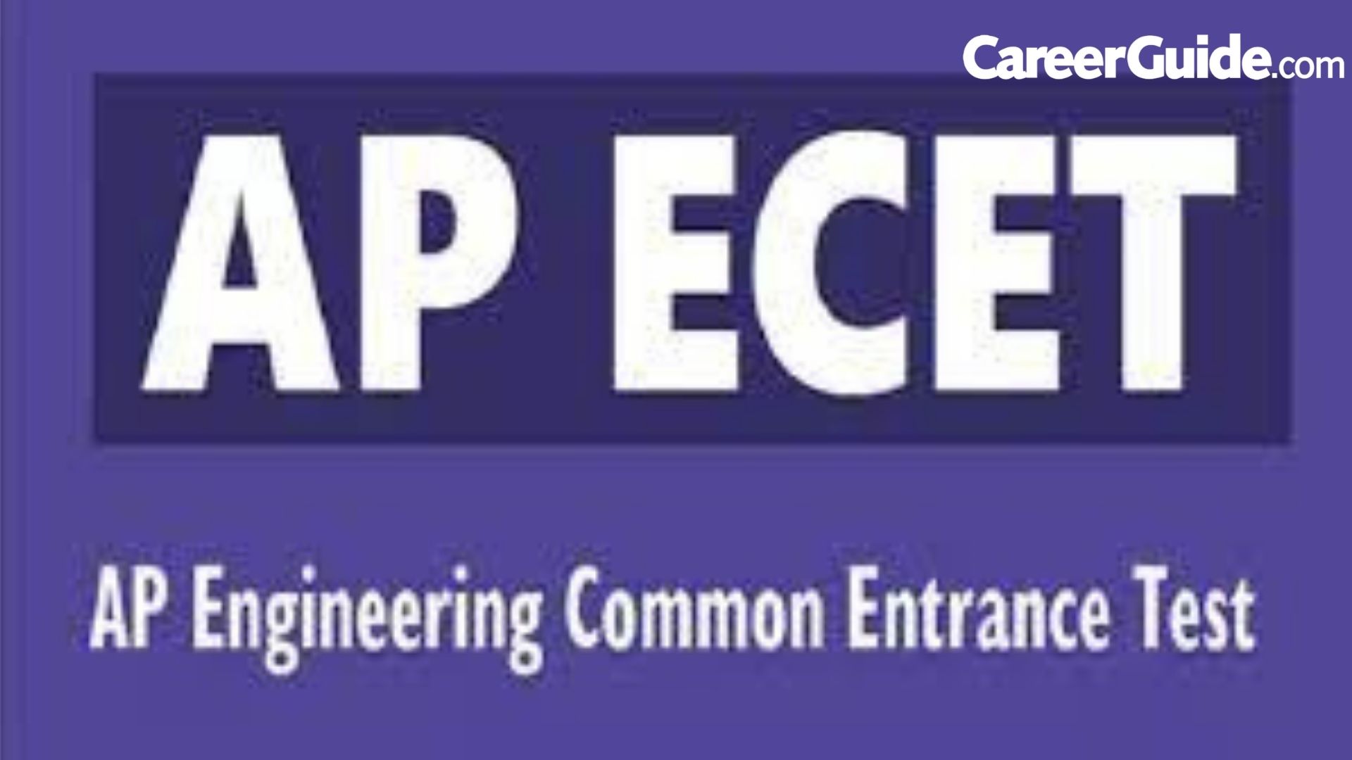 AP ECET 2023 - CareerGuide