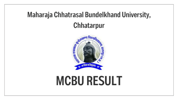 MCBU Result 2023 : Check Result, Time Table - CareerGuide