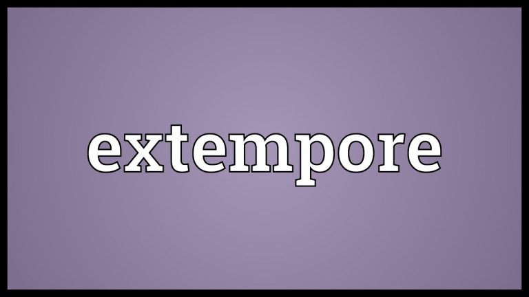 What is Extempore Meaning - CareerGuide