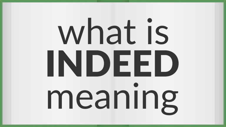 What is Indeed Meaning in Hindi - CareerGuide