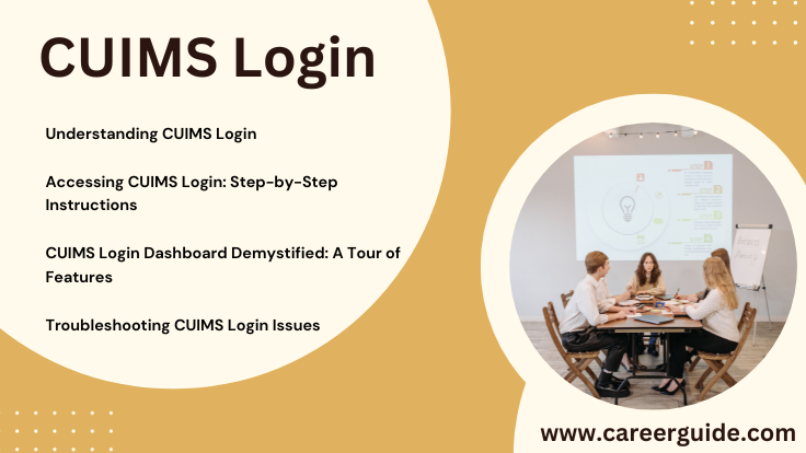 CUIMS Login: Instructions, Troubleshooting, Mobile App - CareerGuide