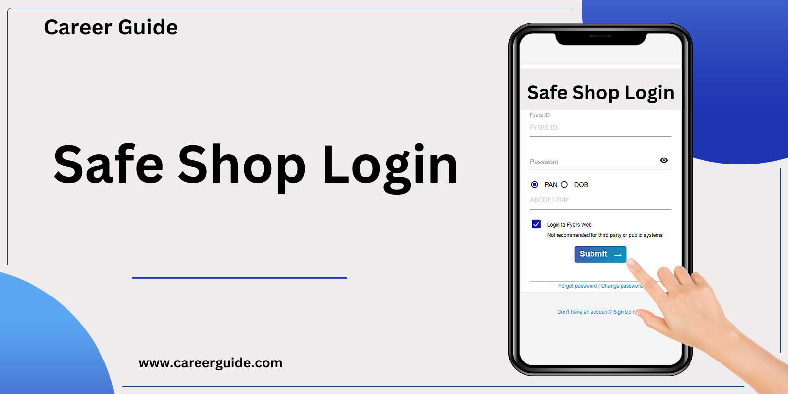 Safe Shop Login: Security Features, Troubleshooting, Growth - CareerGuide