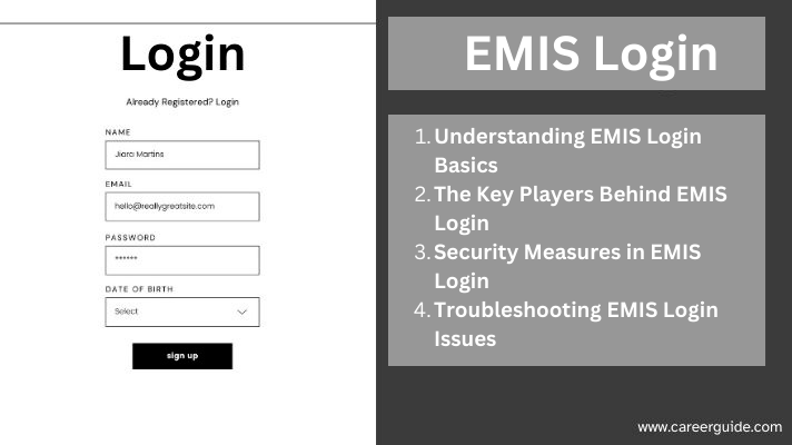 EMIS Login: Process, Login Issues, Login for Teachers - CareerGuide