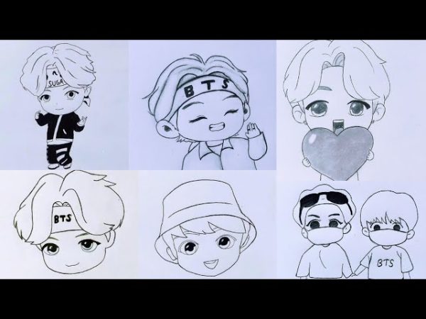 BTS Drawings : Tips for Beginner - CareerGuide