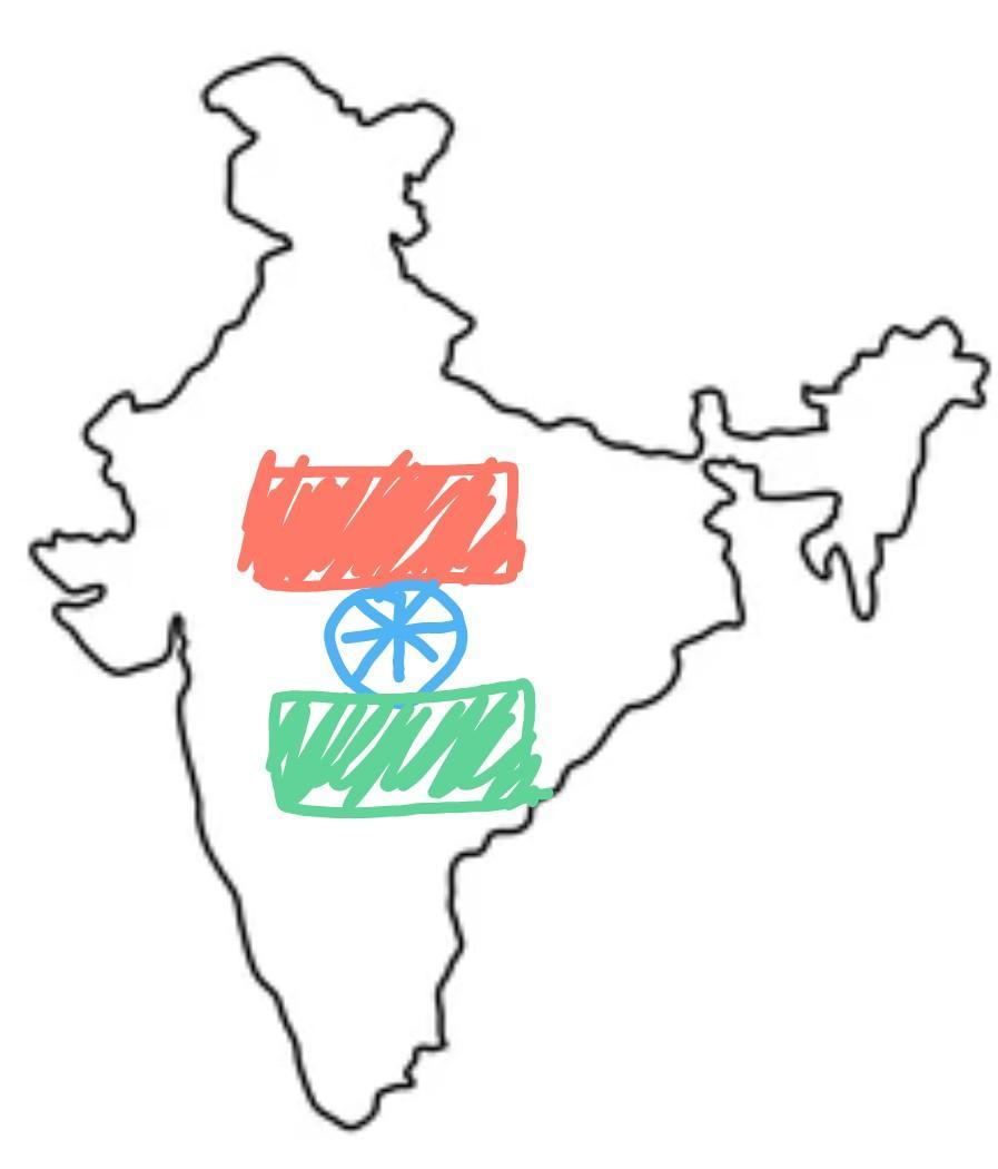 India Map Drawing : Tips for Drawing - CareerGuide