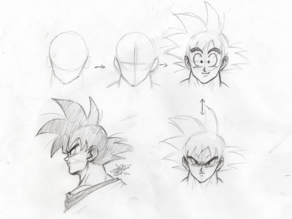 Goku Drawing : The Journey of Creating a Goku - CareerGuide