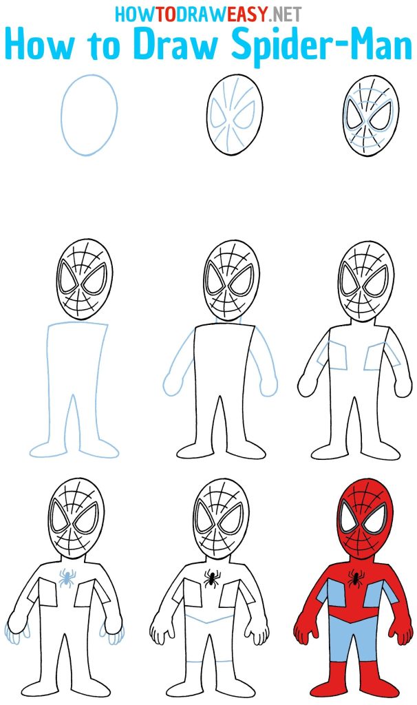 Spider Man Drawing : A Guide to Spider Man Drawing - CareerGuide
