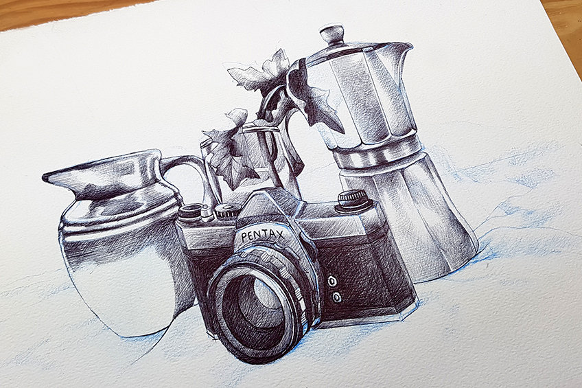 Still Life Drawing : Tips For Drawing - CareerGuide