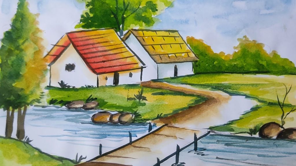 Watercolor Drawing : Tips for Drawing - CareerGuide