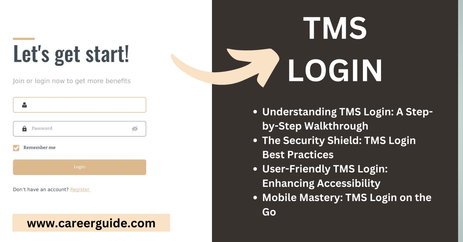 TMS Login: Walkthrough, Security, Accessibility, Login Issues - CareerGuide