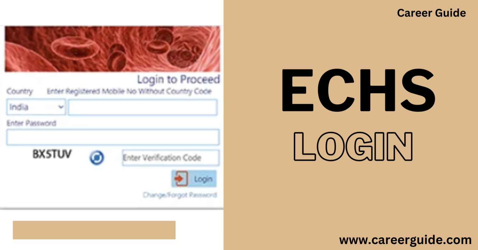 ECHS Login: Guide, Registering Account, Troubleshooting, App - CareerGuide