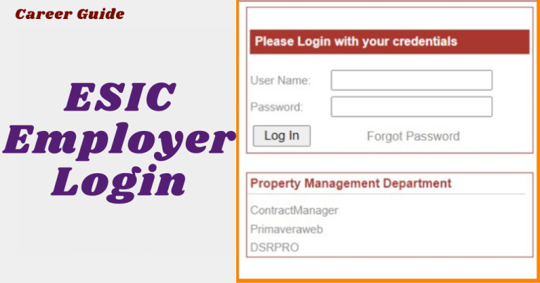 ESIC Employer Login: Account, Features, Management, Payments - CareerGuide
