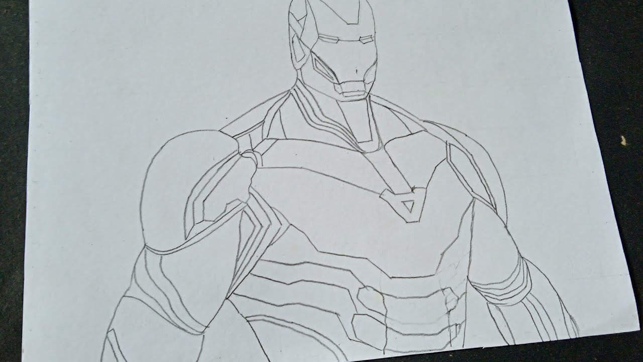 Iron Man Drawing : Tips For Drawing - CareerGuide