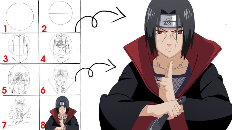 Itachi Uchiha Drawing : Tips for Drawing - CareerGuide
