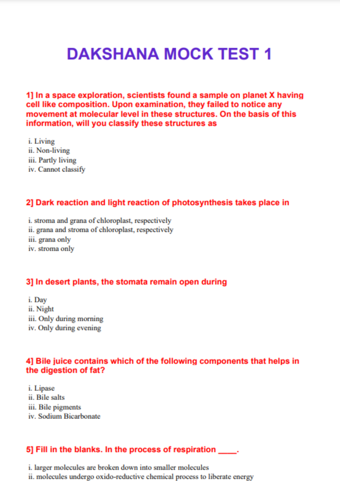 Dakshana Question Paper 2018 Download - CareerGuide