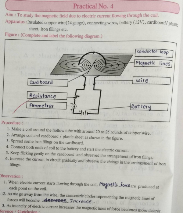 Navneet Science Journal std 10 All Practical Answers - CareerGuide