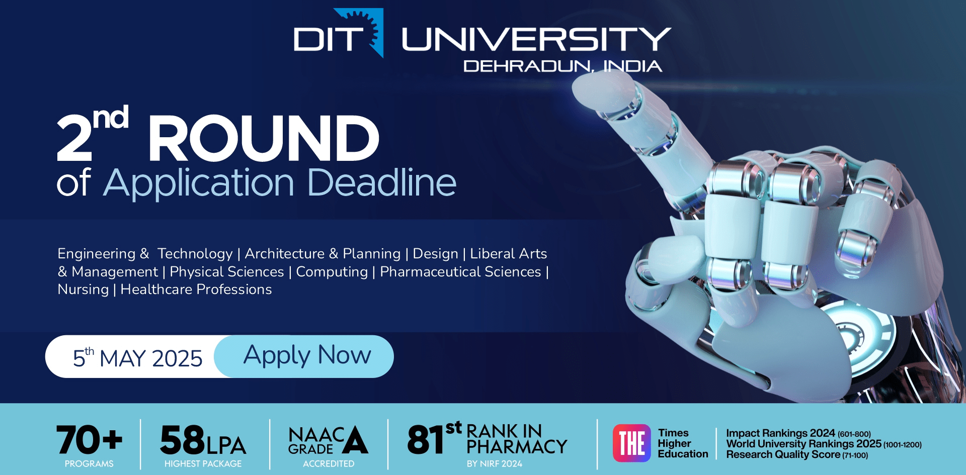 DIT University, Dehradun: Admissions Open 2025 - CareerGuide