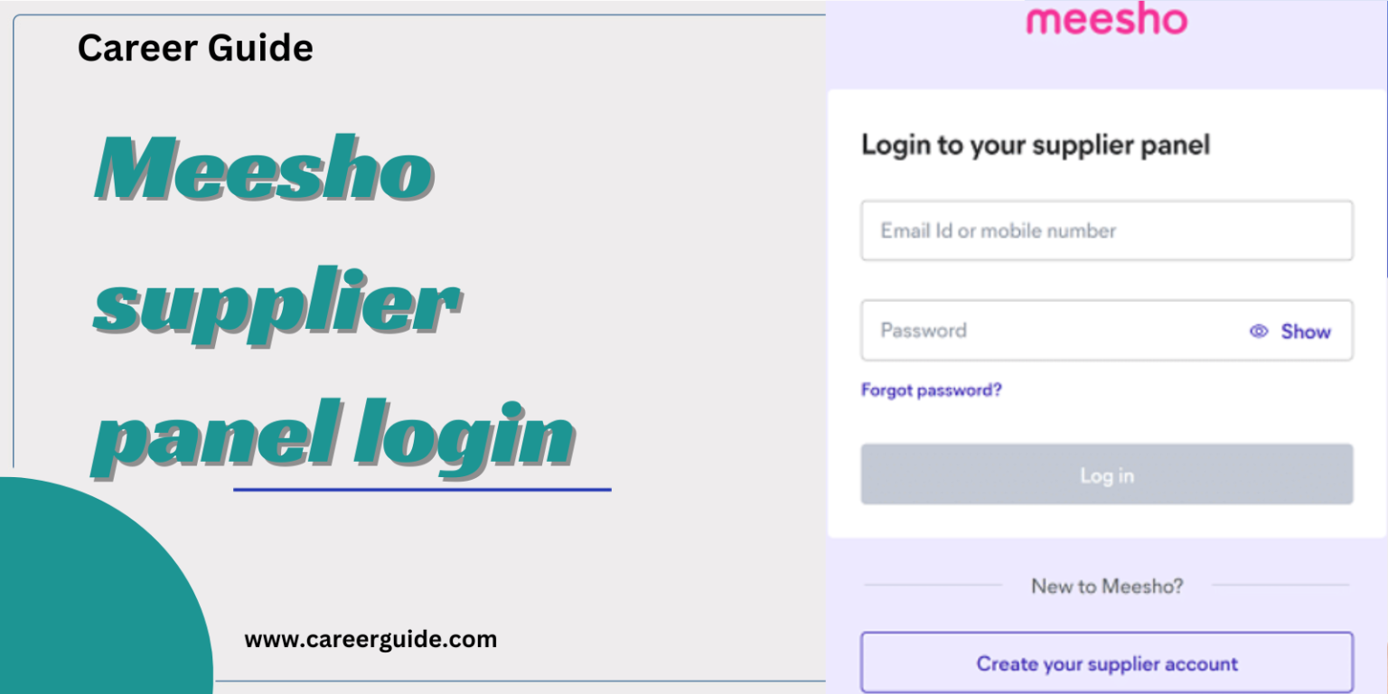 Meesho Supplier Panel Login: Guide, Creating Account, Management ...