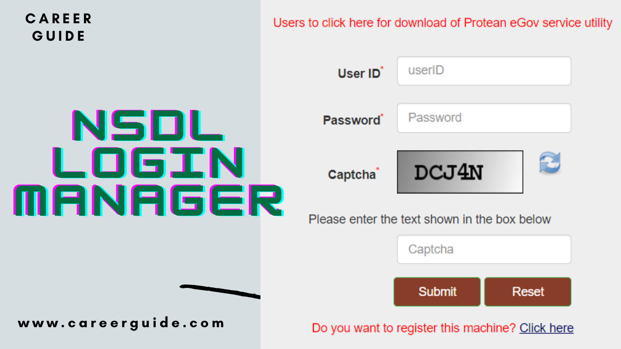 NSDL Login Manager: How to Register, Managing Accounts, Security ...