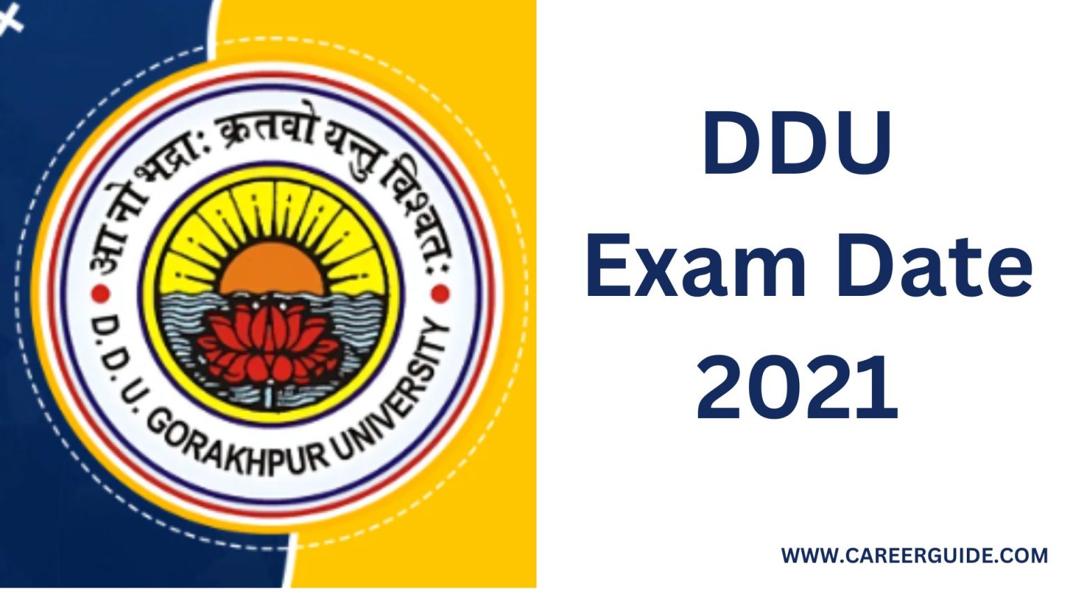 DDU Exam Date 2021: Eligibility Criteria, Syllabus, Fee, Overview ...