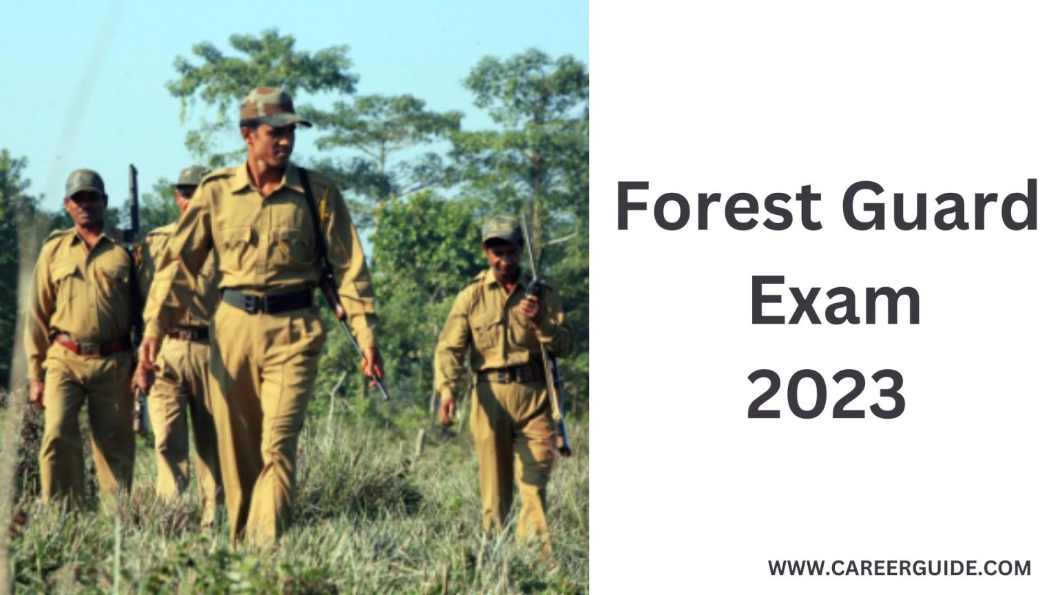Forest Guard Exam Date 2023: Exam Pattern, Eligibility, Syllabus ...