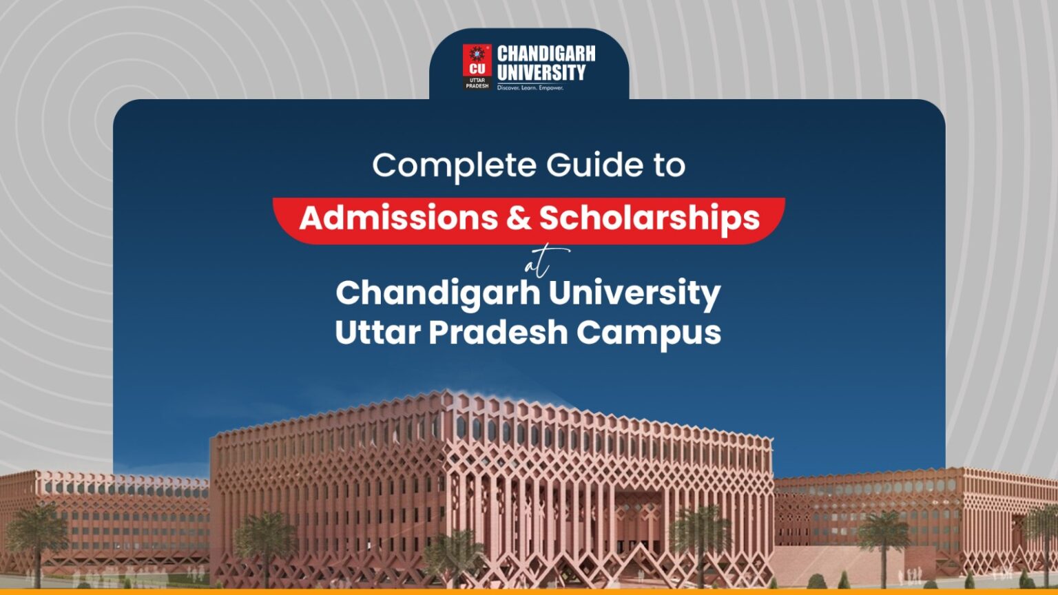 Chandigarh University Lucknow : Admission, Fees, Scholarship... - CareerGuide