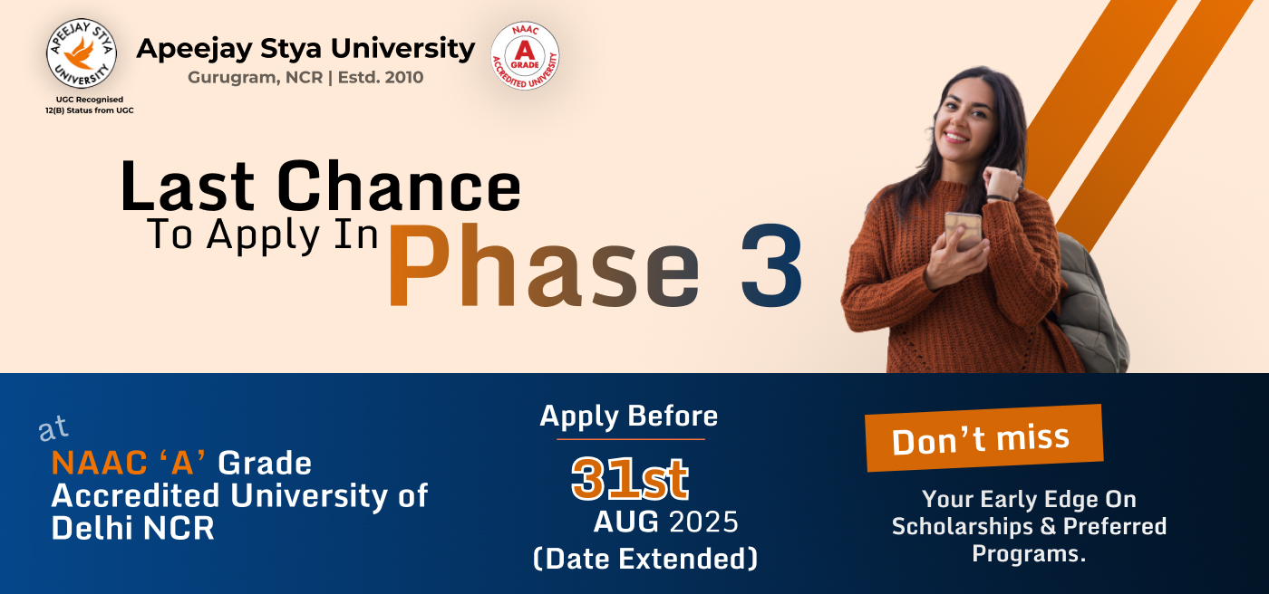 Top 10 Reasons to Choose Apeejay Stya University in 2025 for Your ...
